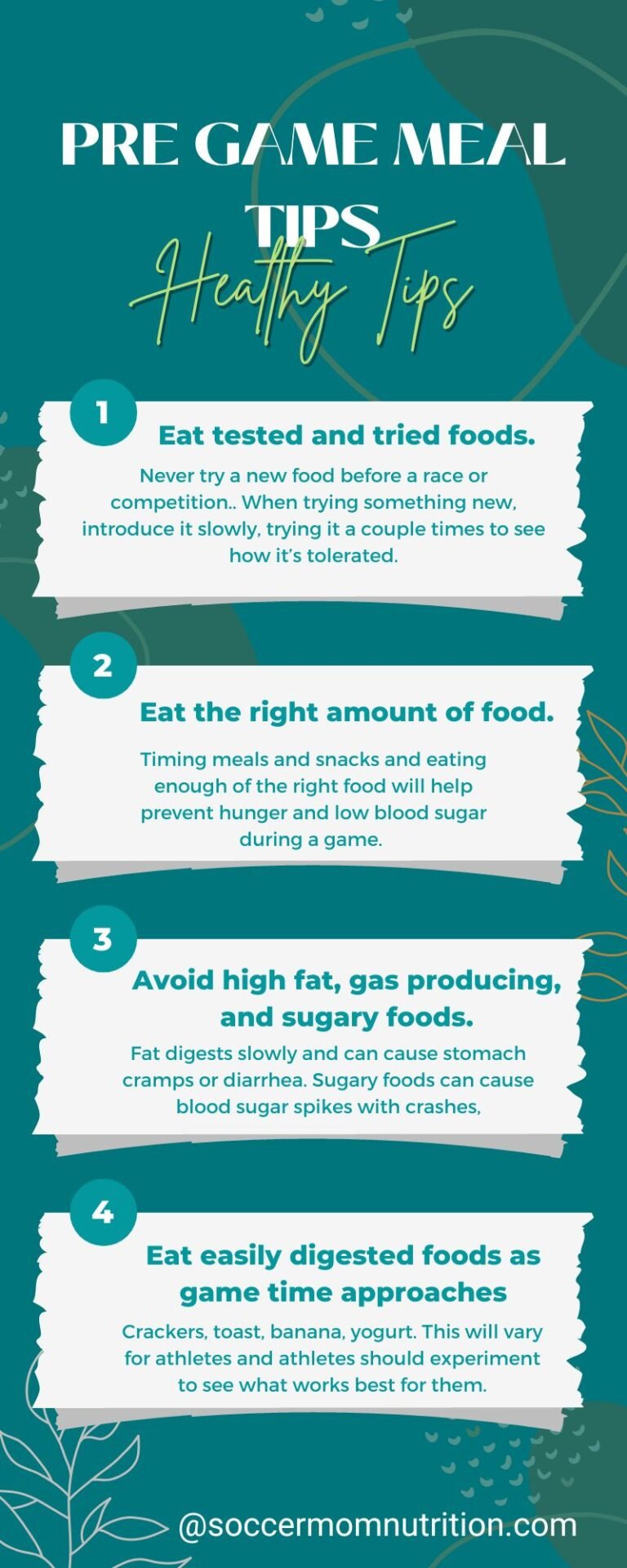 Pre Game Meal: Best Ideas to Fuel Athletes