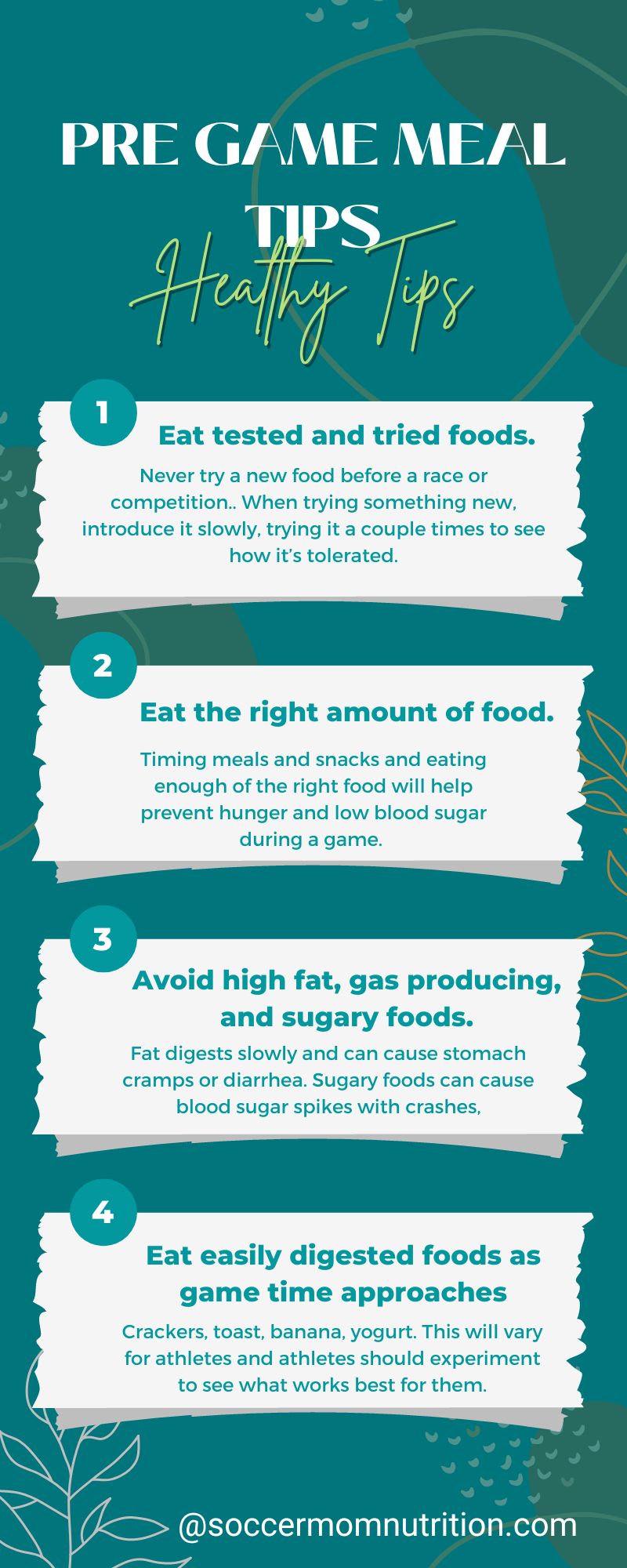 Pre Game Meal: Best Ideas to Fuel Athletes
