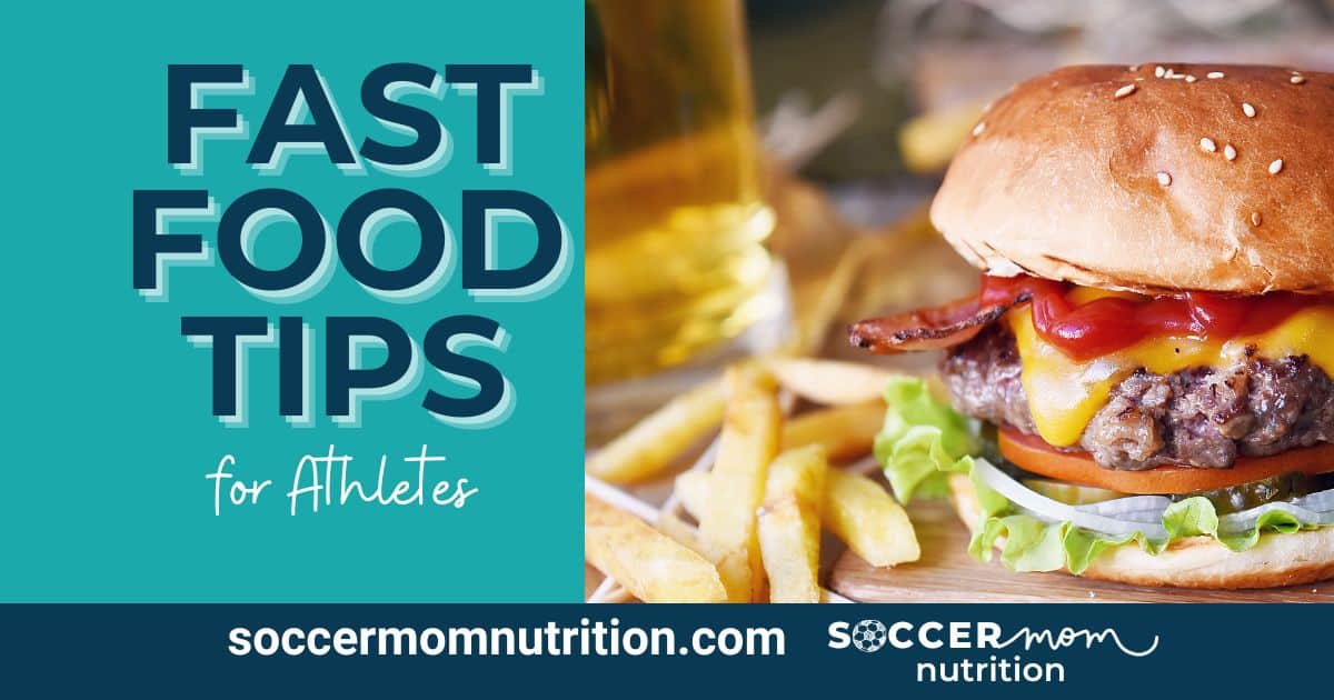 Fast Food Tips for Athletes: Healthy Eating on the Go