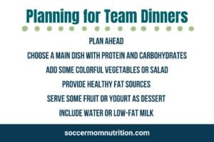 Team Dinners: Fuel Your Team’s Nutrition for Peak Performance