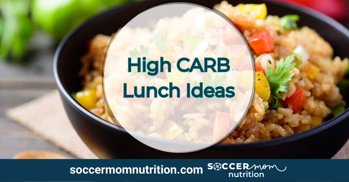 High Carb Lunch Ideas For Soccer Players