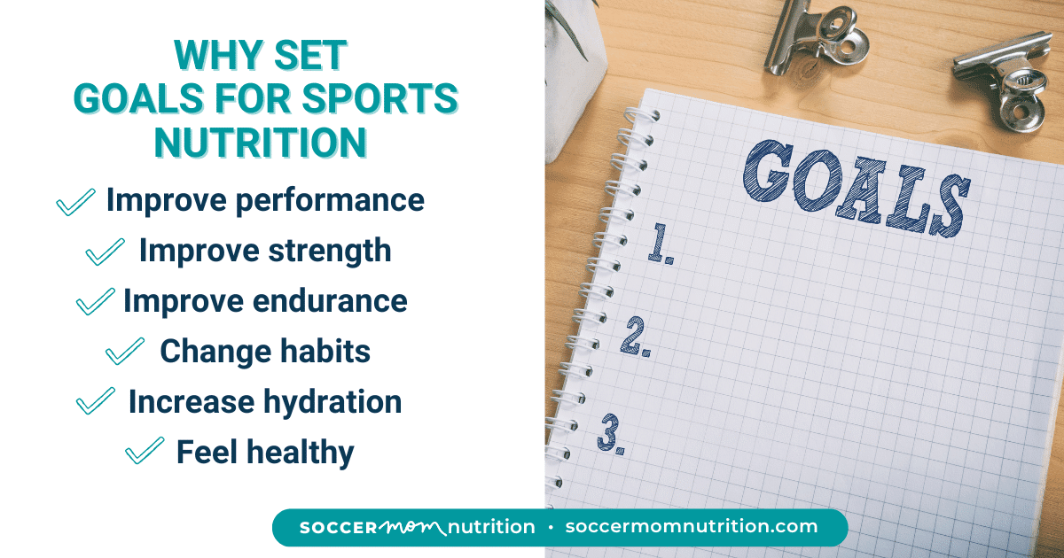Athlete Guide to Setting SMART Nutrition Goals